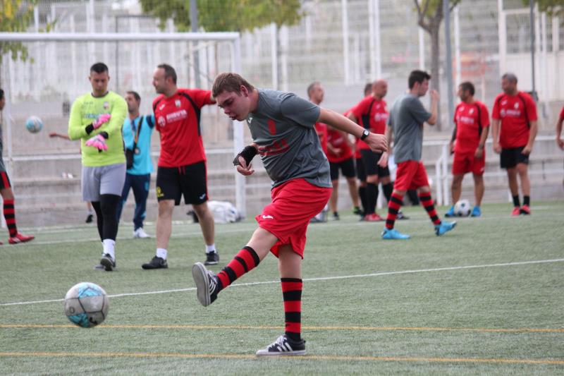 FUTBOL 7 ADAPTADO VS PADRES